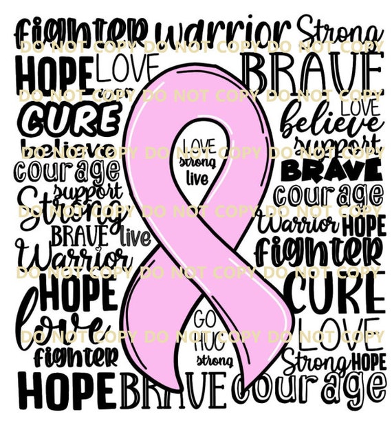 Pink Awareness Ribbon - Etsy
