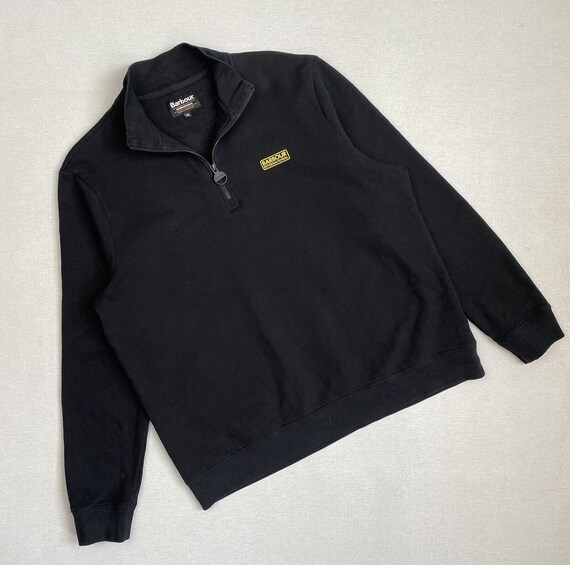 Barbour International Essential Half Zip Sweatshirt fur Herren GroBe XXL Etsy