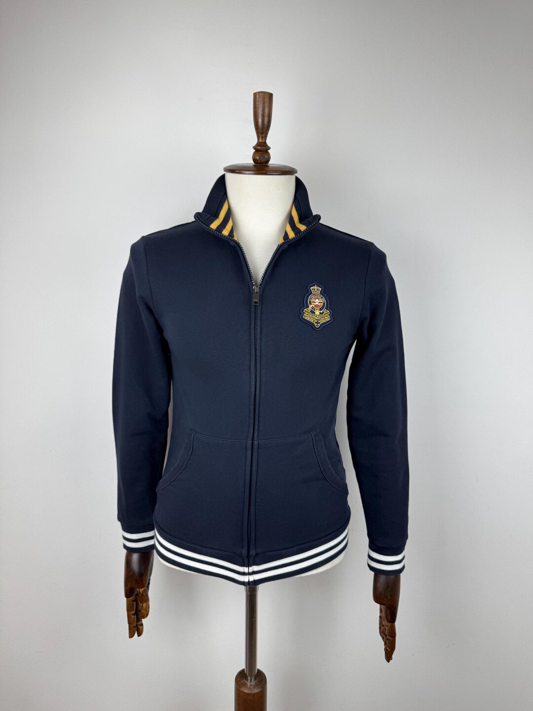 Men's Hackett London Full Zip Hoodie Jacket Size S - Etsy