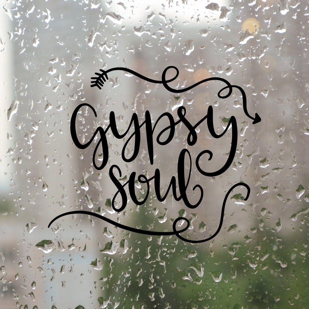 Gypsy Soul Vinyl Decal, Travel Sticker, Adventure Decal - Etsy