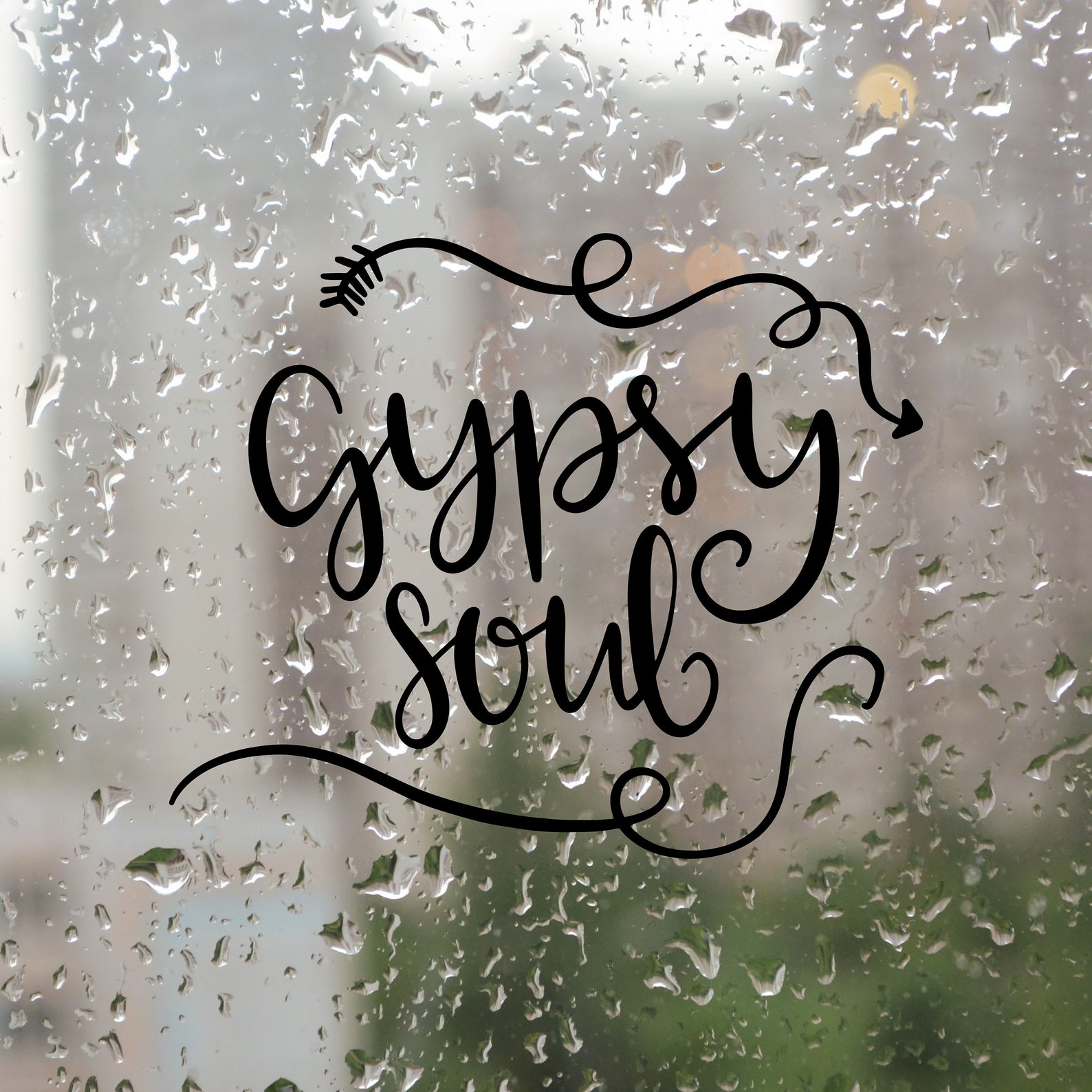 Gypsy Soul Vinyl Decal, Travel Sticker, Adventure Decal - Etsy