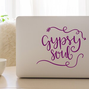 Gypsy Soul Vinyl Decal, Travel Sticker, Adventure Decal - Etsy