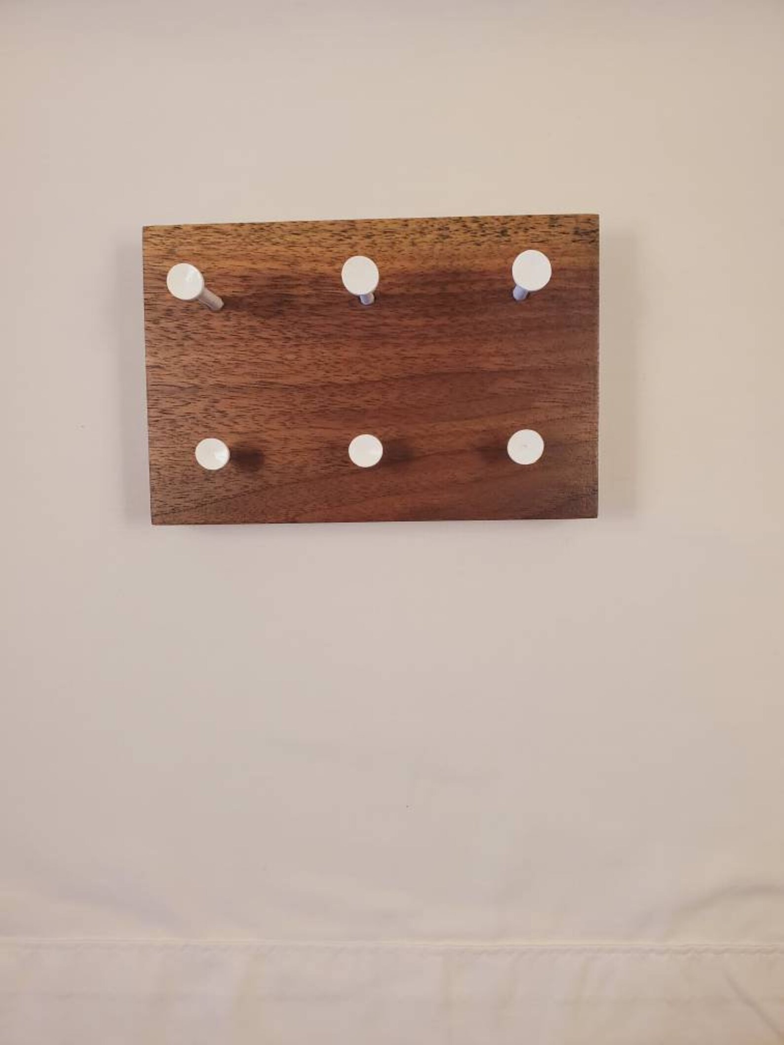 Walnut Golf Ball Tee Display - Etsy