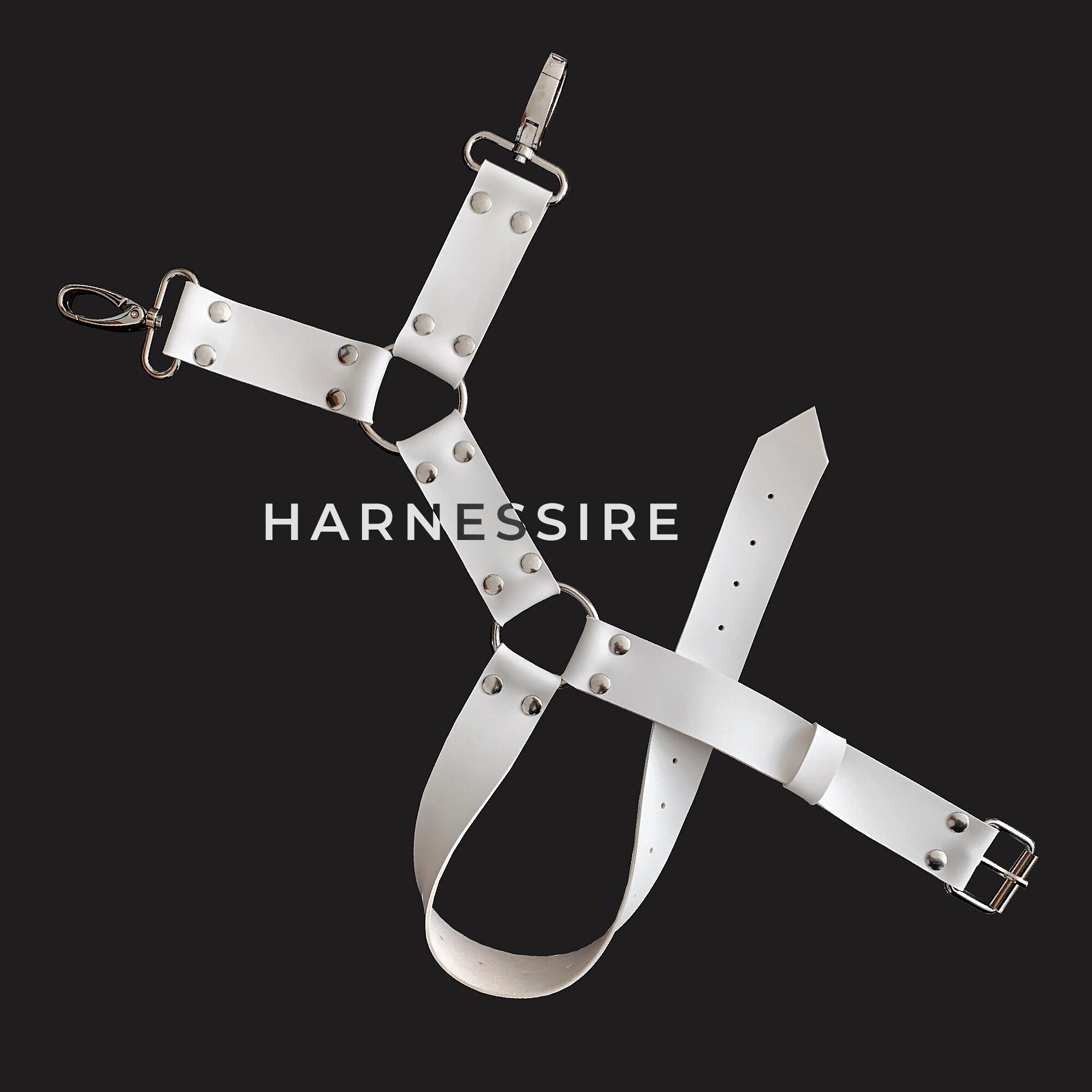 Leg Harness Man | Thigh Harness Men • Leather Leg Harness Men • Leather ...