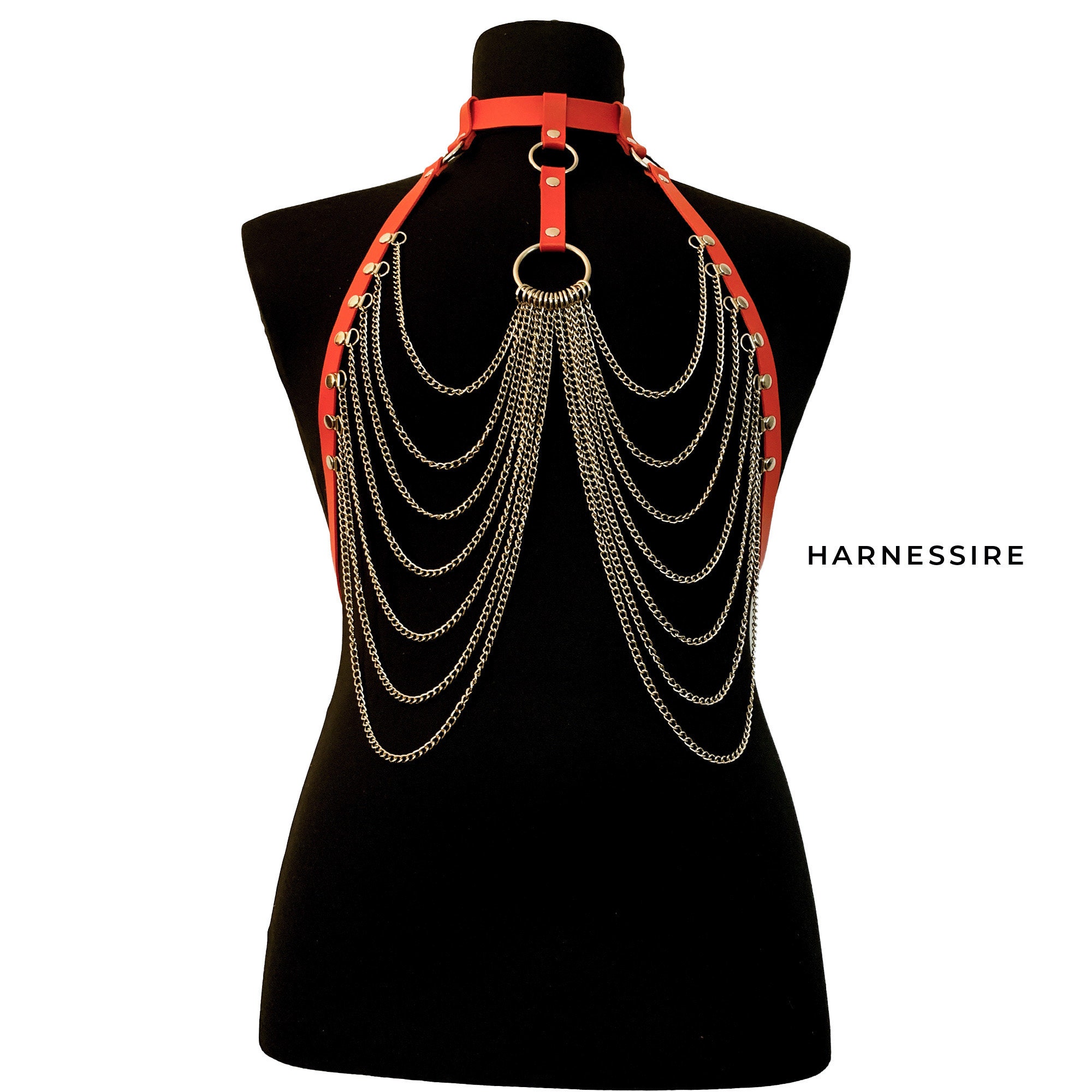 Body Chain Harness Man Body Chain Man Kinky Harness Man | Etsy