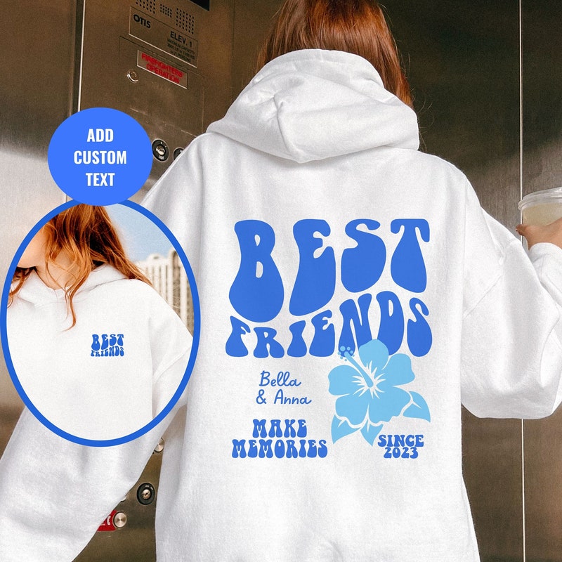 3 Bff Hoodies - Etsy