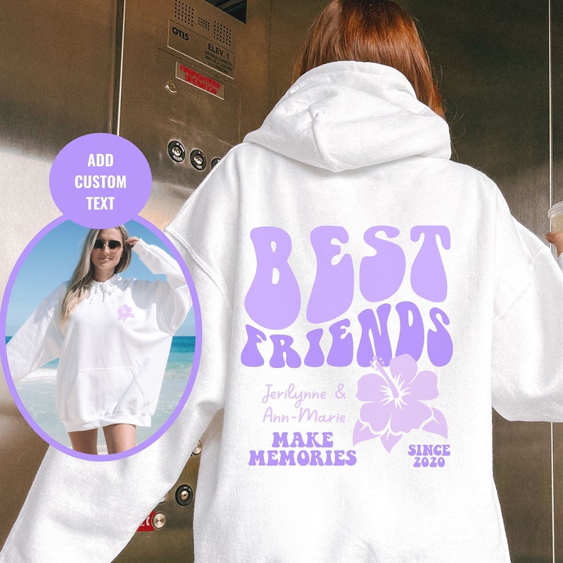 Best Friend Hoodie - Etsy