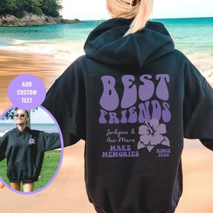Bff Hoodie, Bestie Hoodie, Your My Person, Best Friend Sweatshirts ...