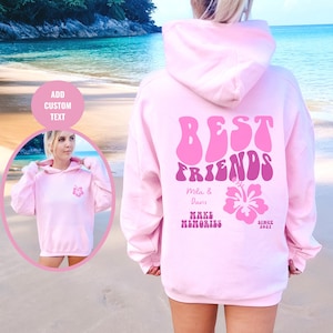 Bff Hoodie, Bestie Hoodie, Your My Person, Best Friend Sweatshirts ...