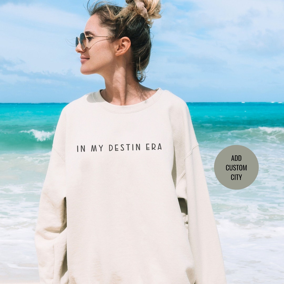 Florida Sweatshirt Destin Beach Aesthetic Beach Sweatshirt Spring Break ...