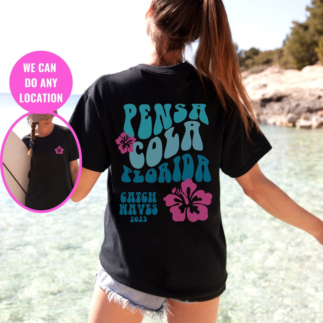 Pensacola Florida Tshirt, Custom Florida Shirts, Best Friend Gift ...