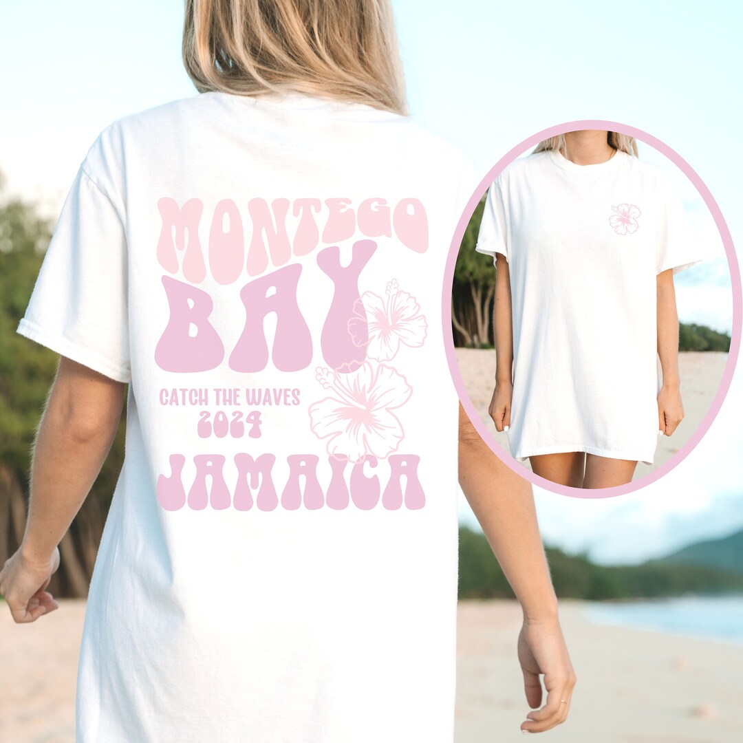 Montego Bay Souvenir, Comfort Colors, Coconut Girl Aesthetic, Jamaica ...