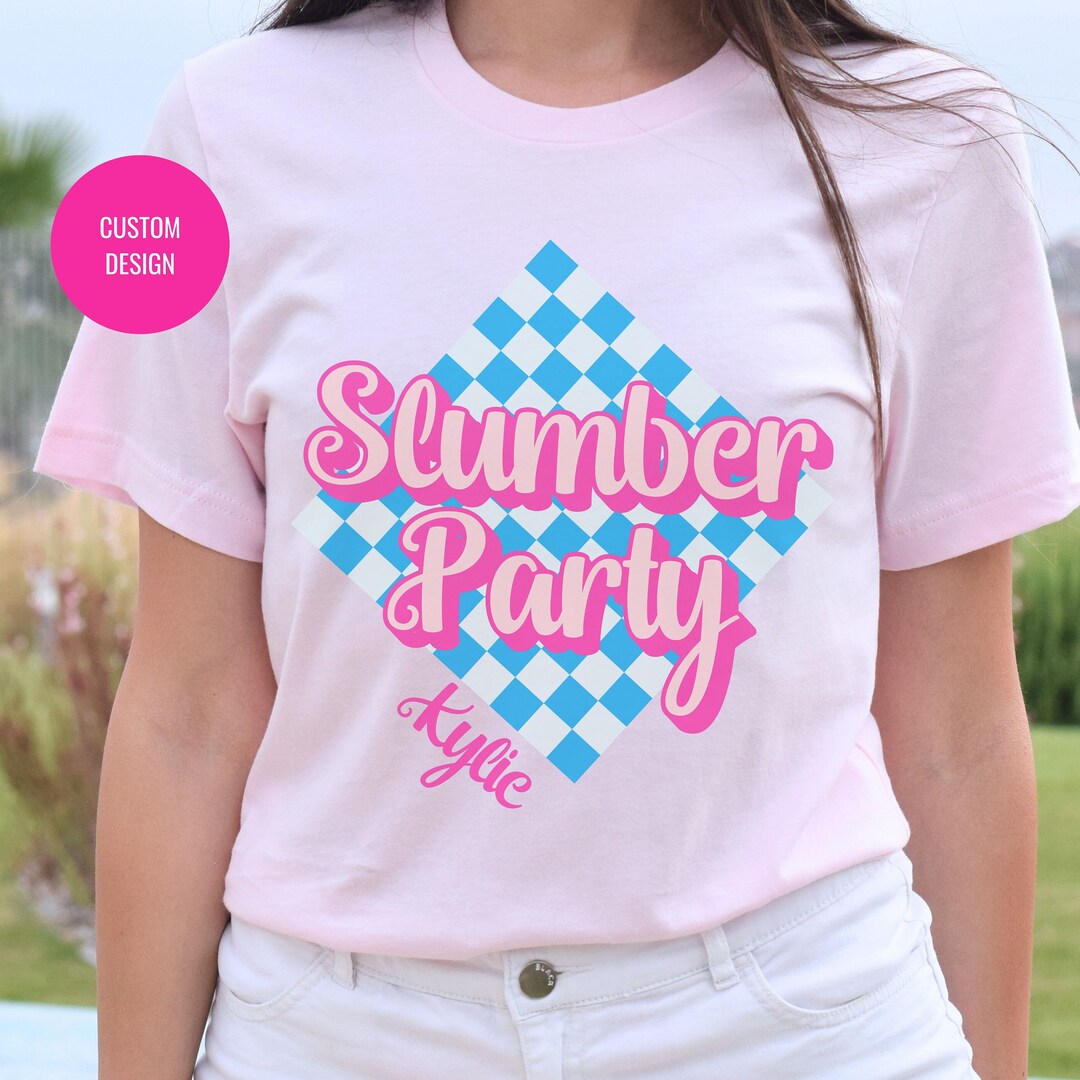 Custom Sleepover Gifts for Daughter Pajama Party Girls Unicorn Birthday ...