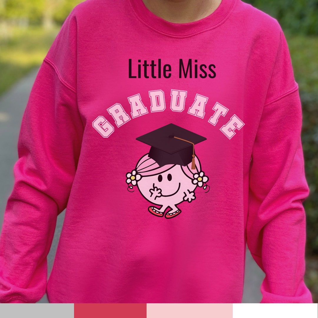 Little Miss Graduate Sweatshirt 2023 Cheerleader Trendy - Etsy