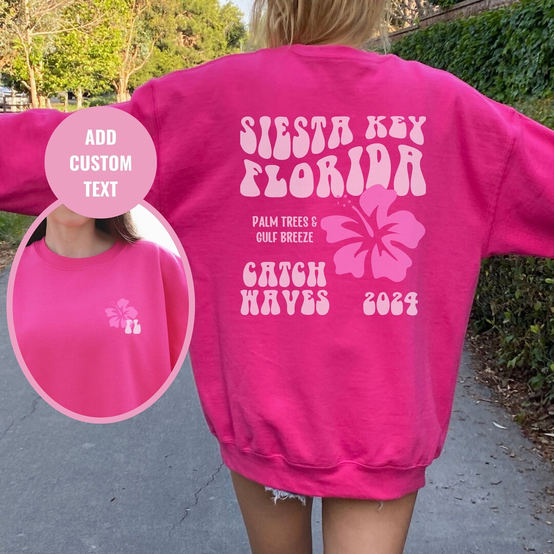 Siesta Key Sweatshirt Siesta Beach Crewneck Beach - Etsy