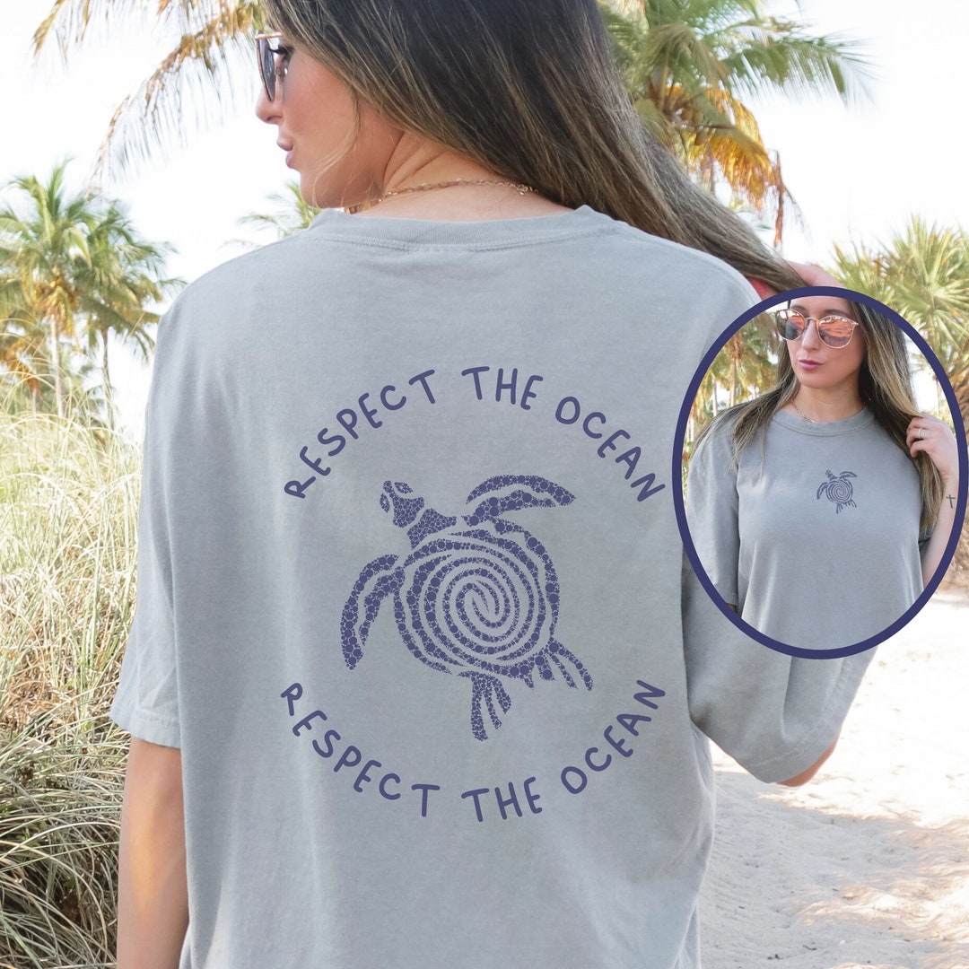 Beach Bum Comfort Colors Shirt, Crustaceancore, Oceancore Shirt, Turtle ...