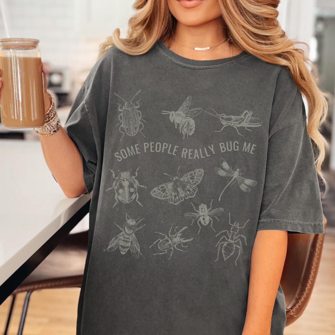 Beetle Shirt Entomology Moth and Butterfly Tee Dragonfly Cottagecore ...