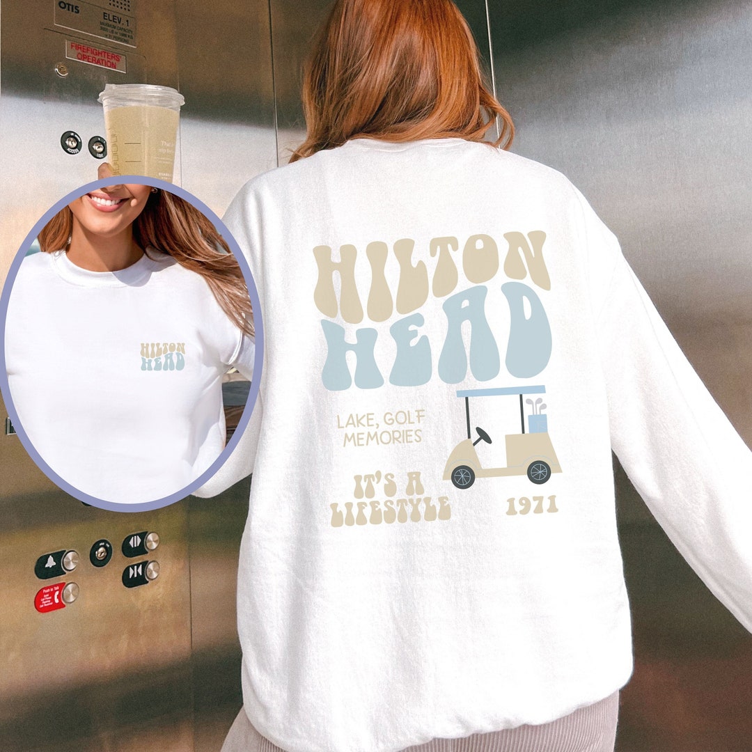 Hilton Head Island Sweatshirt South Carolina Sweater Golf Crewnecks ...