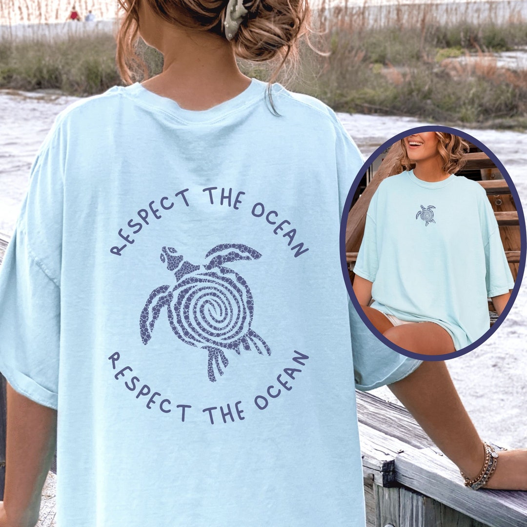 Beach Bum Comfort Colors Shirt, Crustaceancore, Oceancore Shirt, Turtle ...