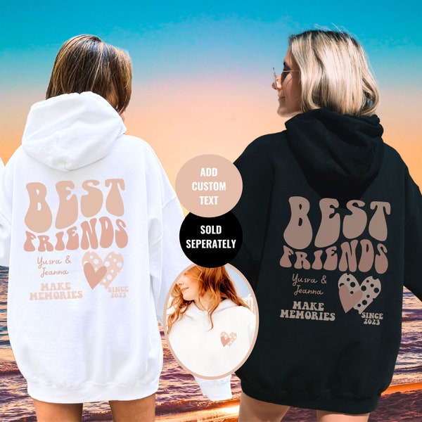 Best Friend Hoodies - Etsy