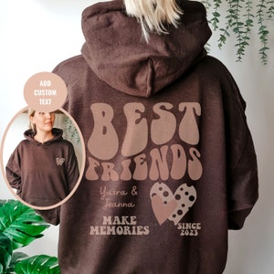 Gift for Best Friends, Bff Hoodie, Bestie Hoodie, Your My Person, Best ...
