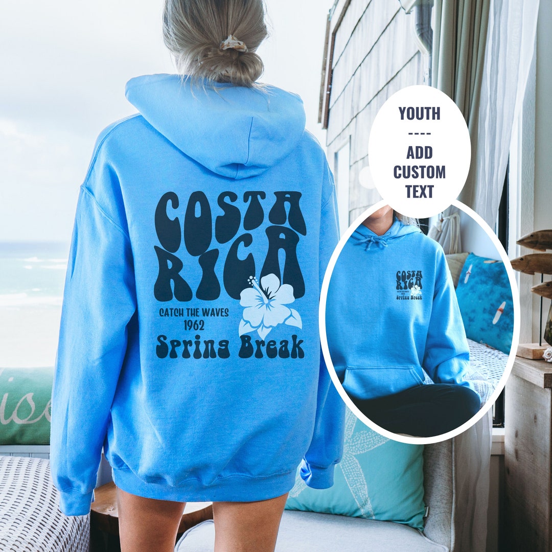 YOUTH Costa Rica Hoodie Tropical Family Vacation Shirts - Etsy