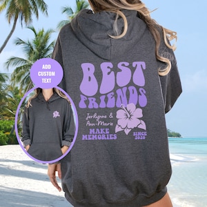 Bff Hoodie, Bestie Hoodie, Your My Person, Best Friend Sweatshirts ...