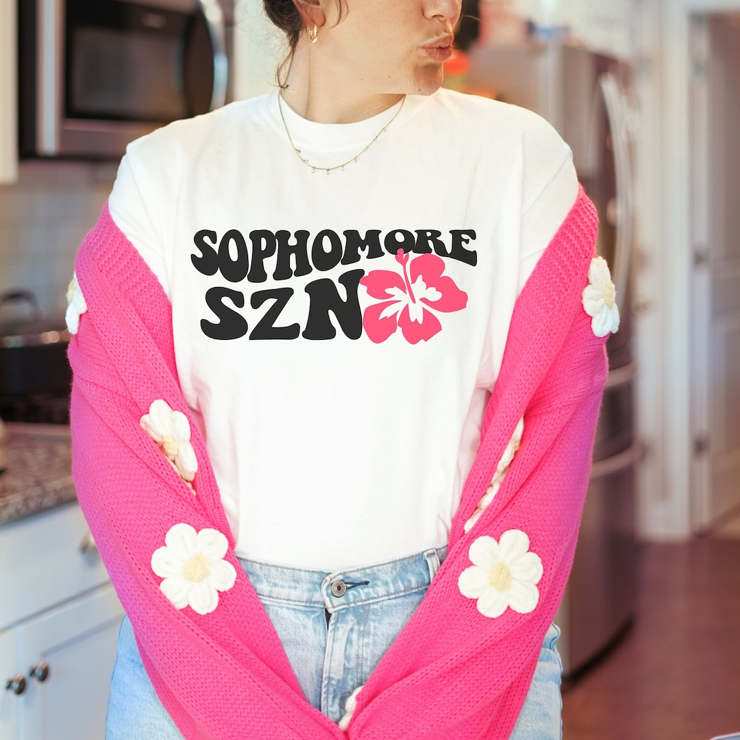Sophomore SZN Tshirt Comfort Colors Custom College Grad Gifts High ...