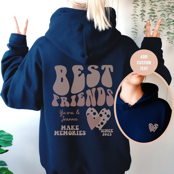 Best Friend Hoodies - Etsy