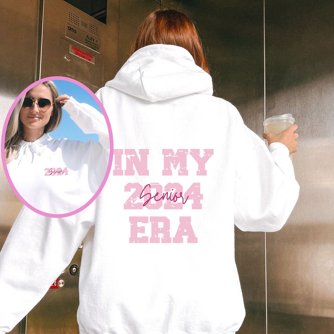 Class of 24 Hoodie Trendy Senior 2024 Sweatshirt Custom Senior Year ...