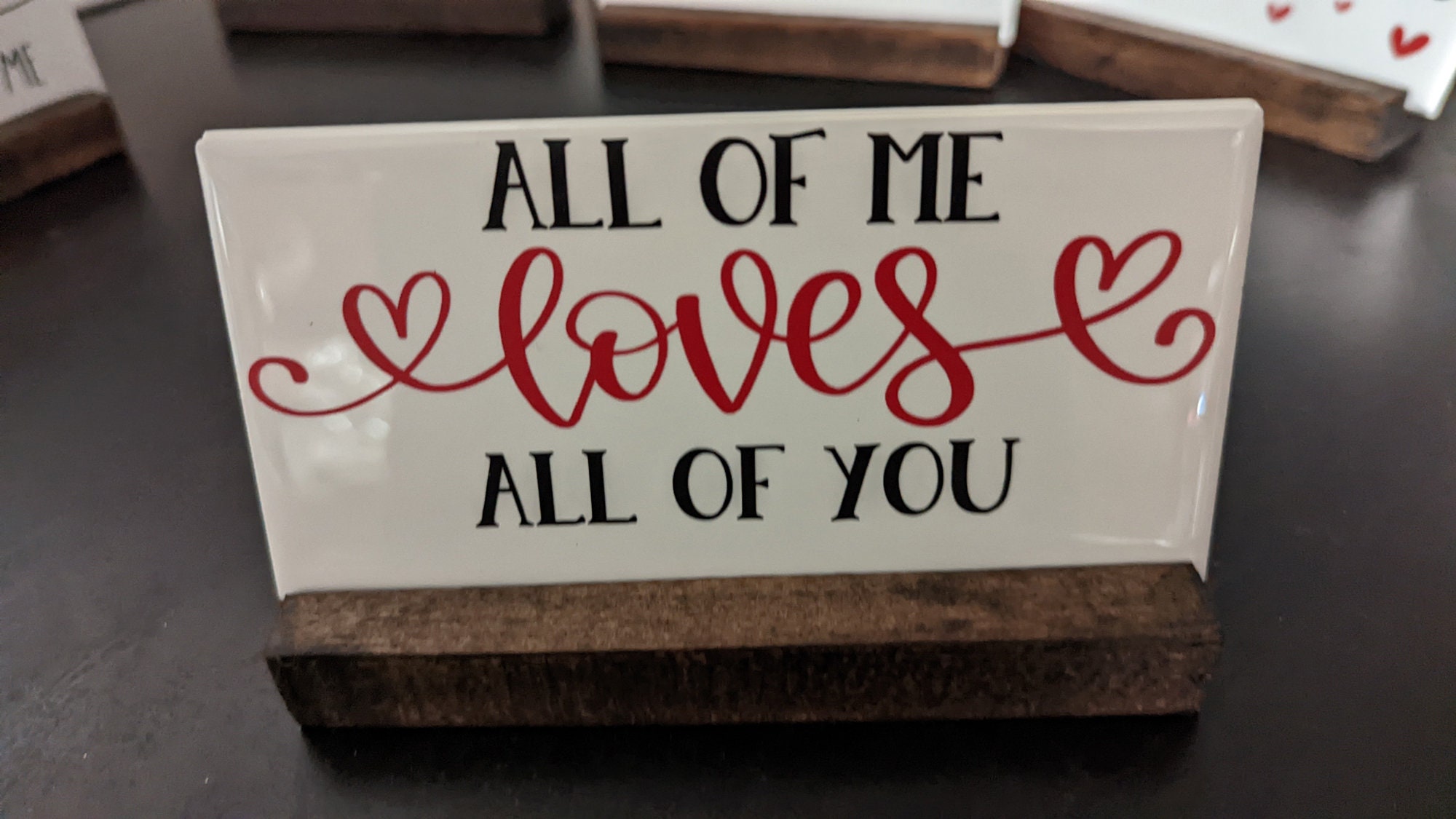 Ceramic Signs Tile Signs Romantic Decorative Farmhouse Sign Valentine ...