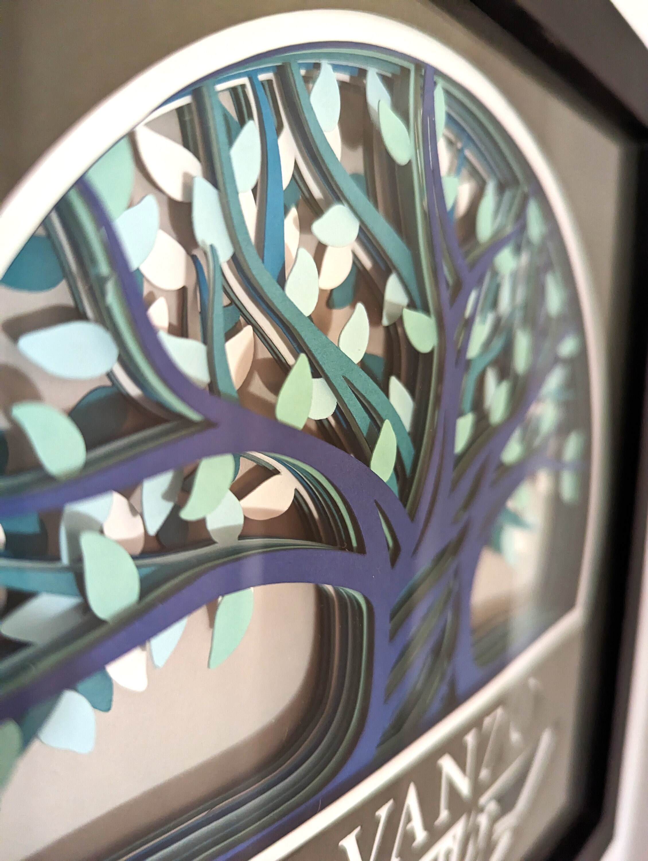 Personalized Family Tree 3D Shadowbox Free Shipping - Etsy