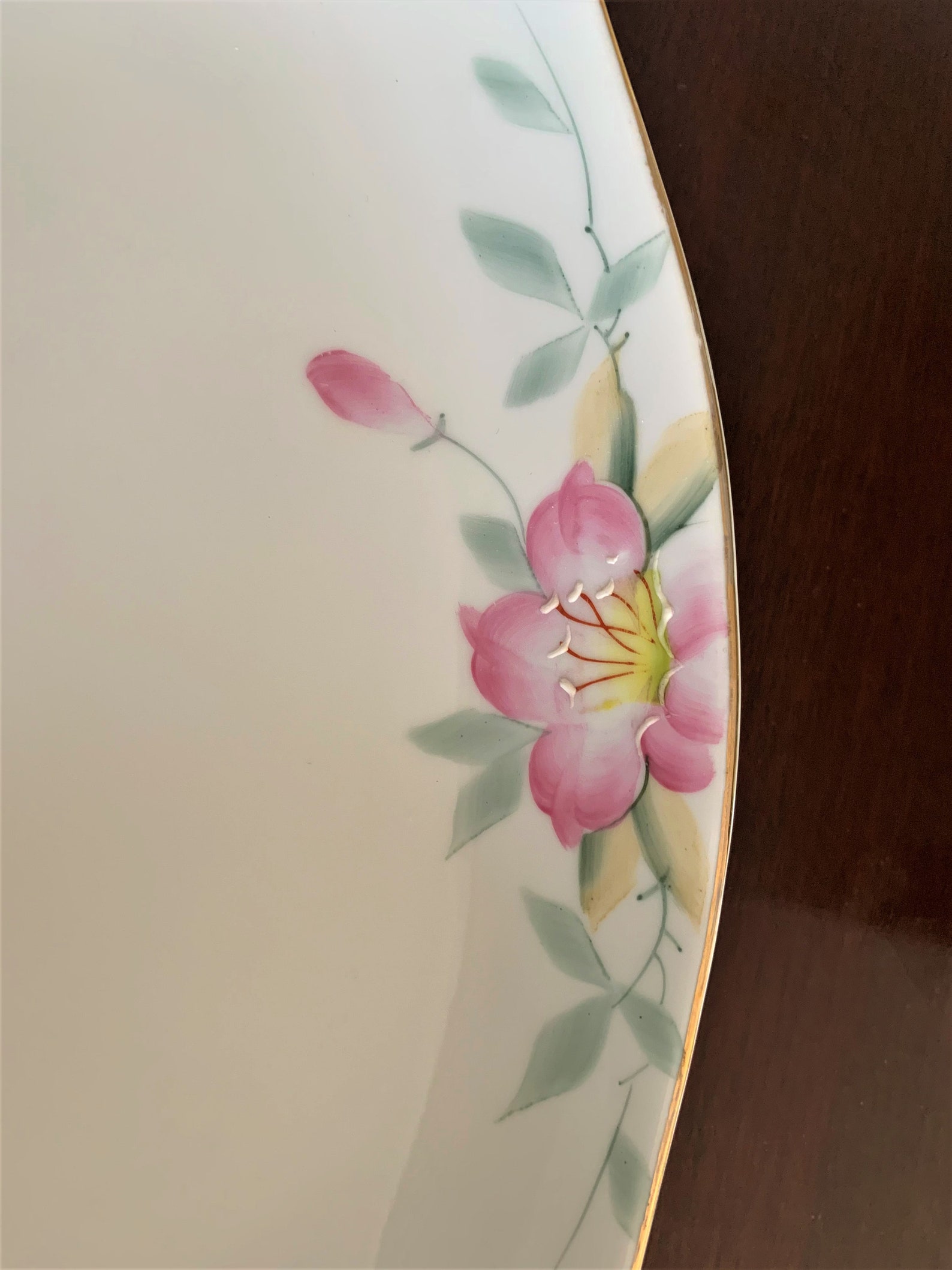 Vintage AZALEA by Noritake Gold Trim Handled Celery Dish Ca. 1918 - Etsy