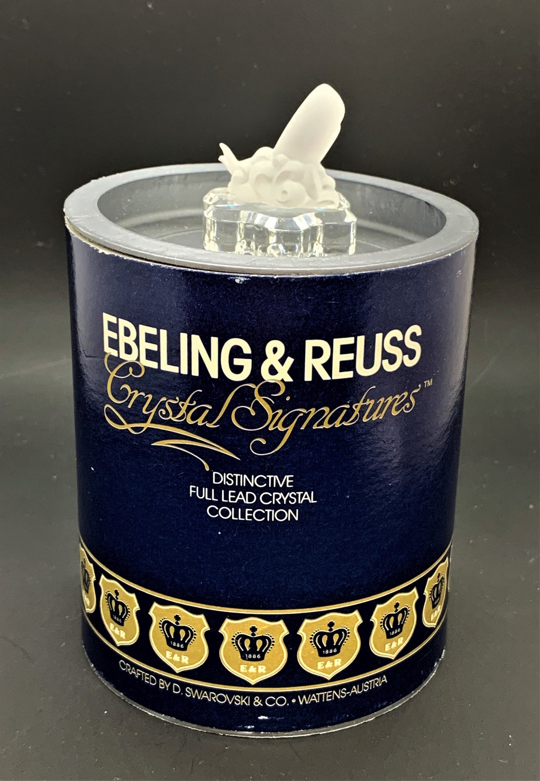 Lead Crystal Whale - Ebeling and Reuss Crystal Signatures Crafted by ...