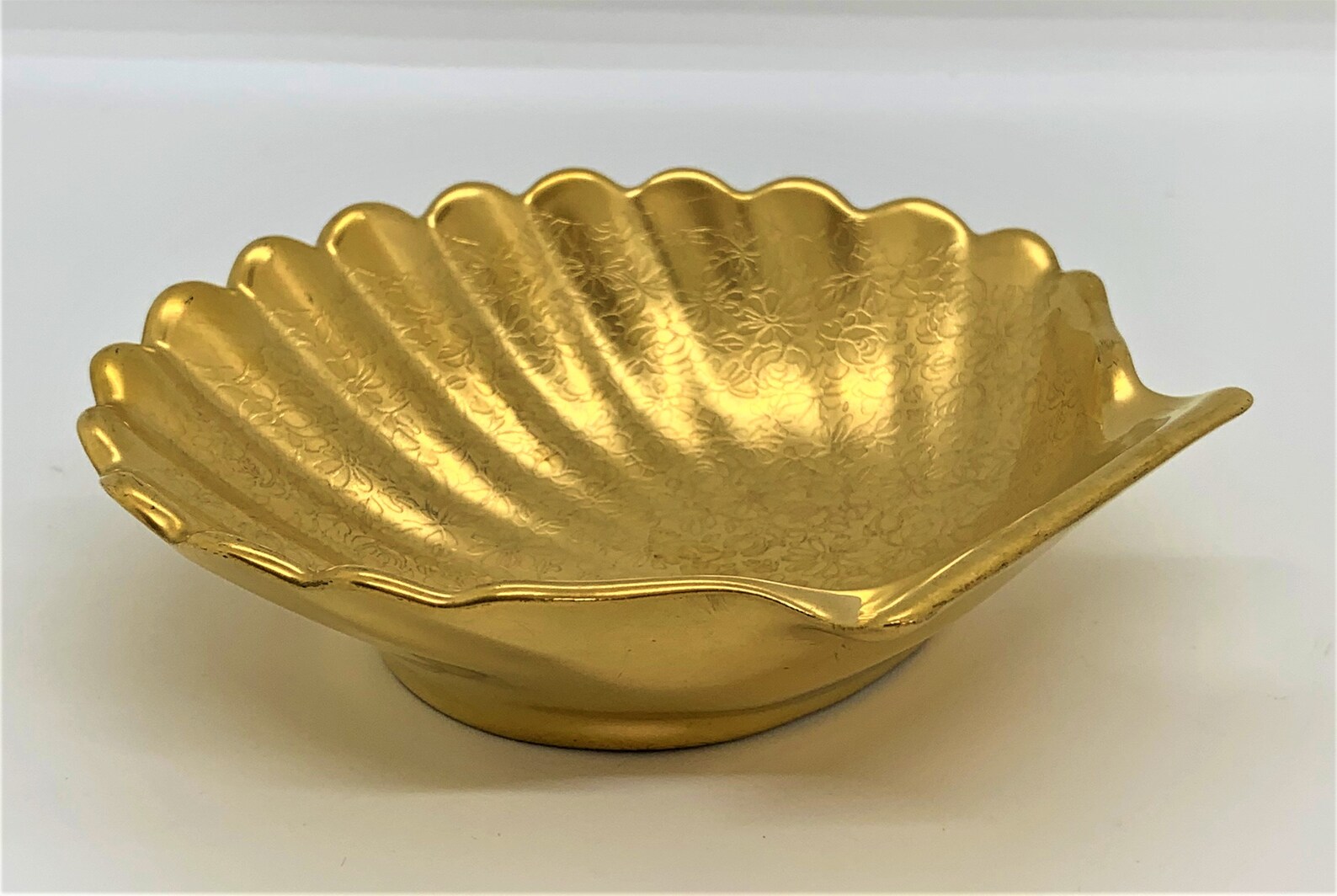 Pickard China 231 Gold Encrusted Shell Nut Candy Dish Rose & | Etsy