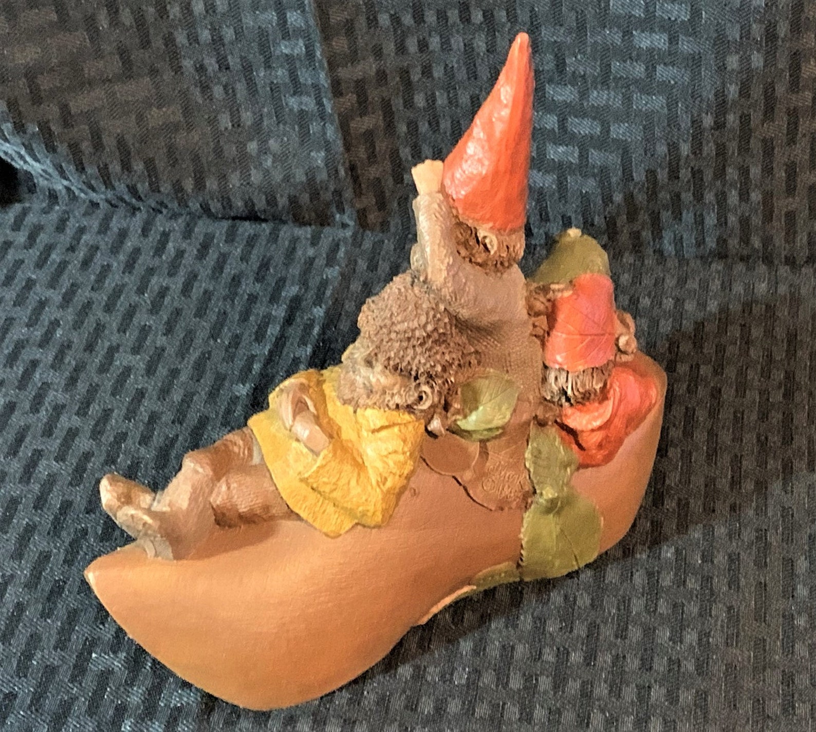 Tom Clark Gnome Winkin Blinkin & Nod in Wooden Shoe 1071 92 - Etsy