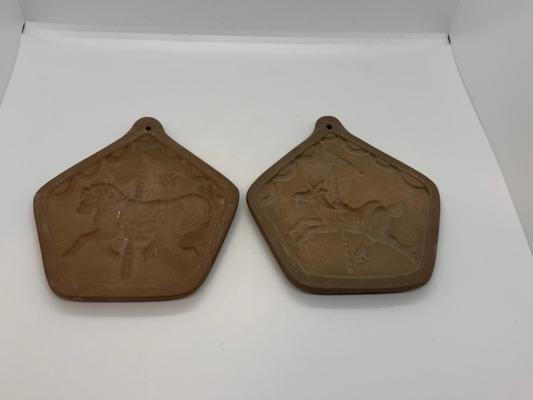 Hartstone USA Cookie & Craft Molds Carousel Horses Set of 2 - Etsy