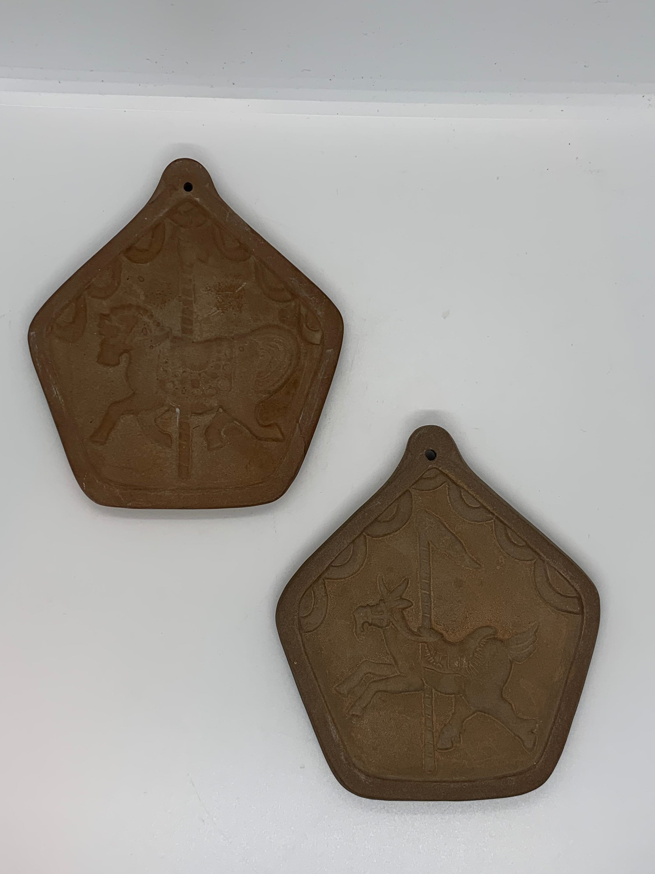 Hartstone USA Cookie & Craft Molds Carousel Horses Set of 2 | Etsy