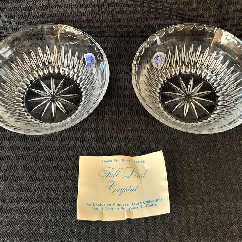 Princess House Crystal - Etsy