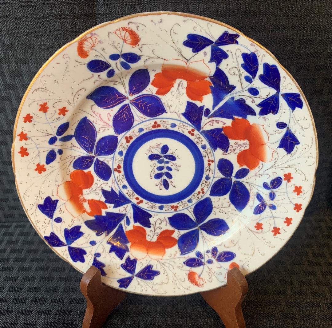 Vintage Thun Klosterle "count Thun" Porcelain Bohemia Czech Imari Plate ...