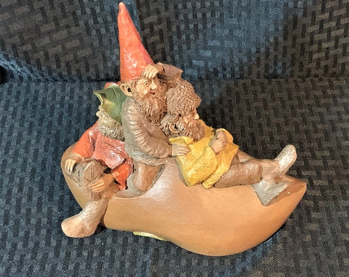 Tom Clark Gnome Winkin Blinkin & Nod in Wooden Shoe 1071 #92 - Etsy