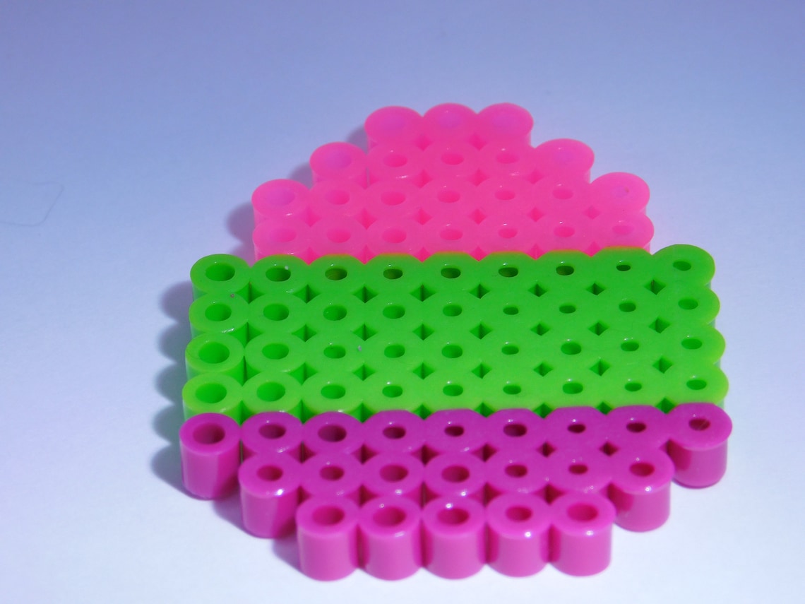 Medium Perler Bead Easter Egg - Etsy