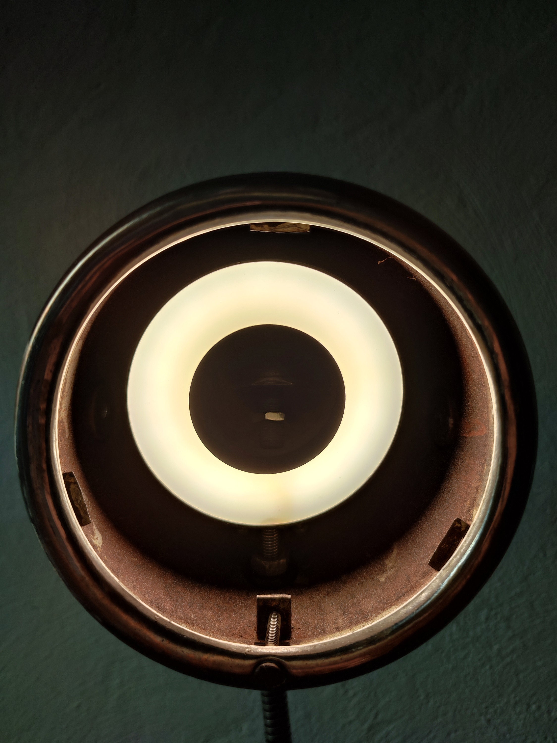 Table Lamp Made of Headlights and Spare Parts From a Soviet Motorcycle ...