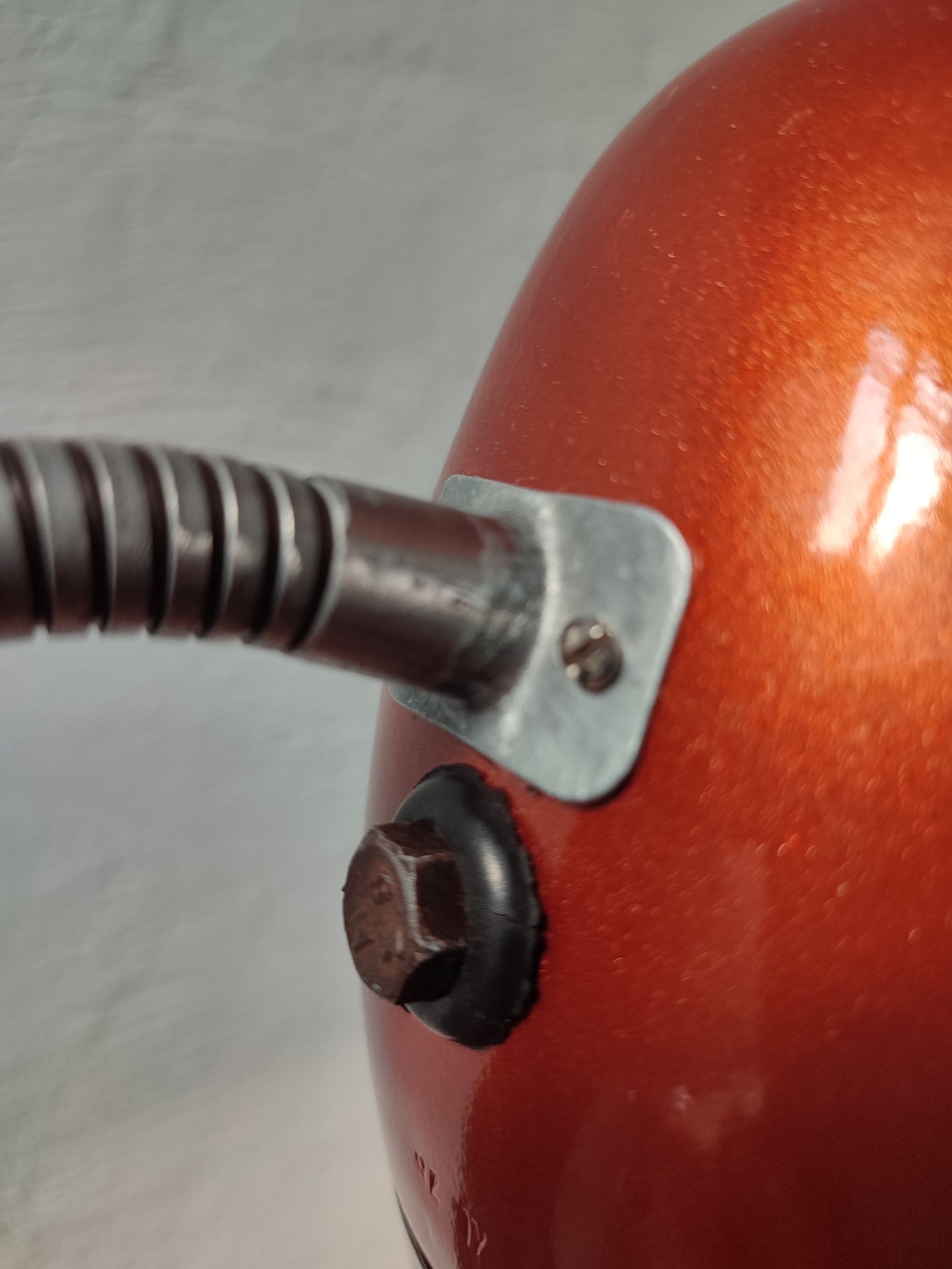 Table Lamp Made of Headlights and Spare Parts From a Soviet Motorcycle ...