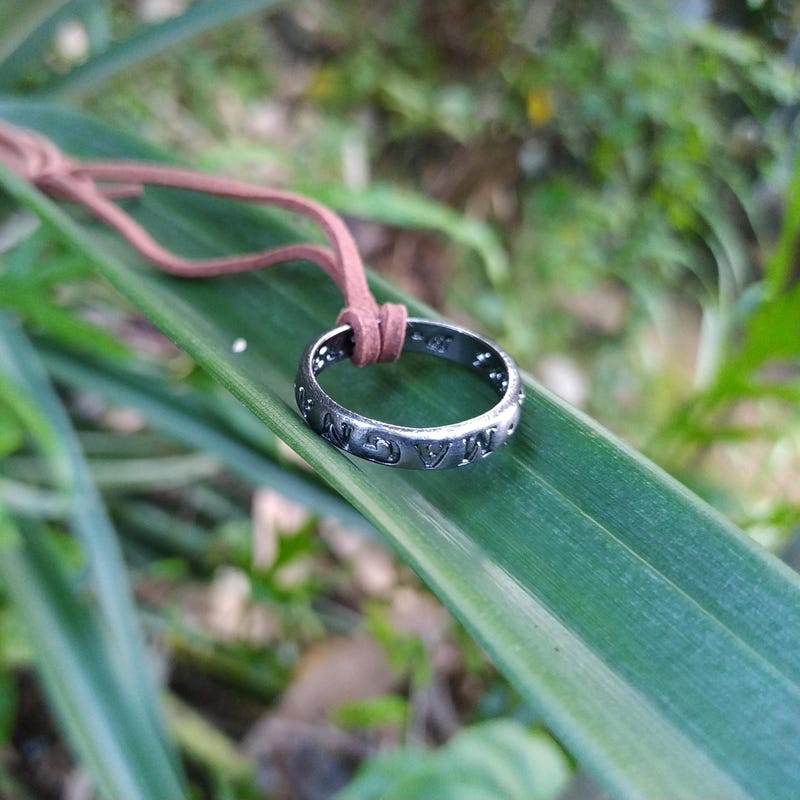 Uncharted Ring Necklace - Etsy