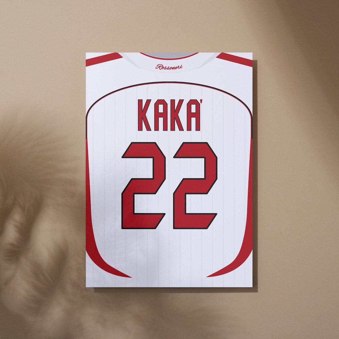 Vector Illustration Jersey Back Poster, Classic Retro Football Print ...