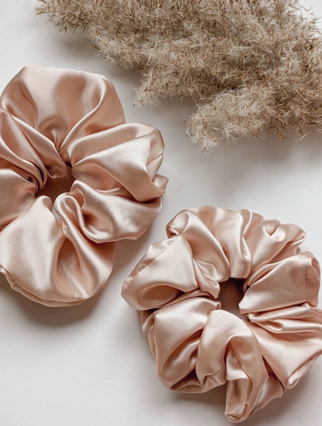 Satin Scrunchie, Bridesmaid Gift, Wedding, Bridal Shower, Silk ...