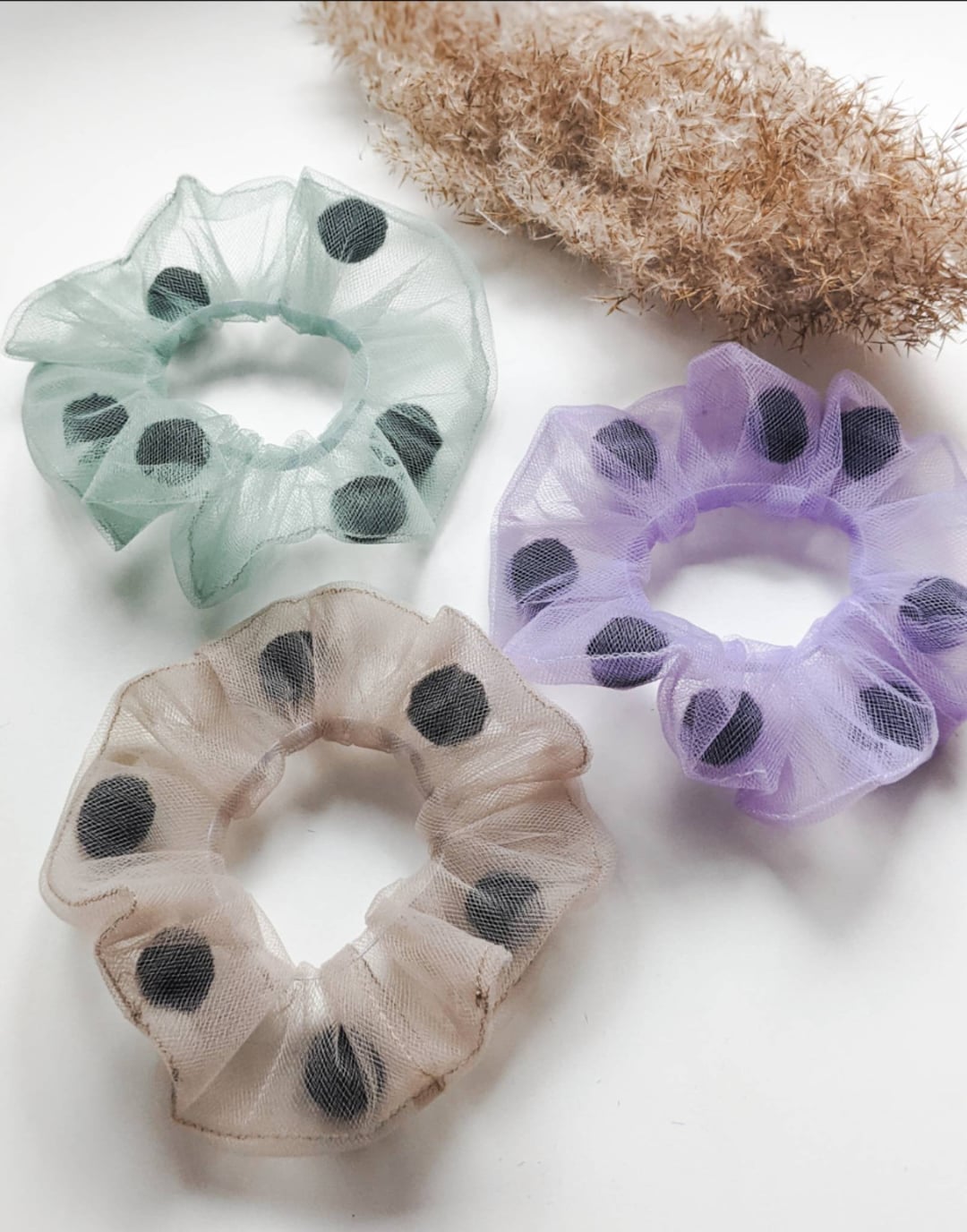 Bubble Tea Scrunchie, Boba Hair Accessory, Milk Tea, Matcha - Etsy