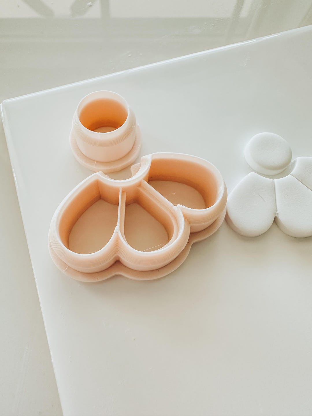 2 Piece Daisy Clay Cutter Set | Set of 2 Clay Cutters | Clay Cutters ...