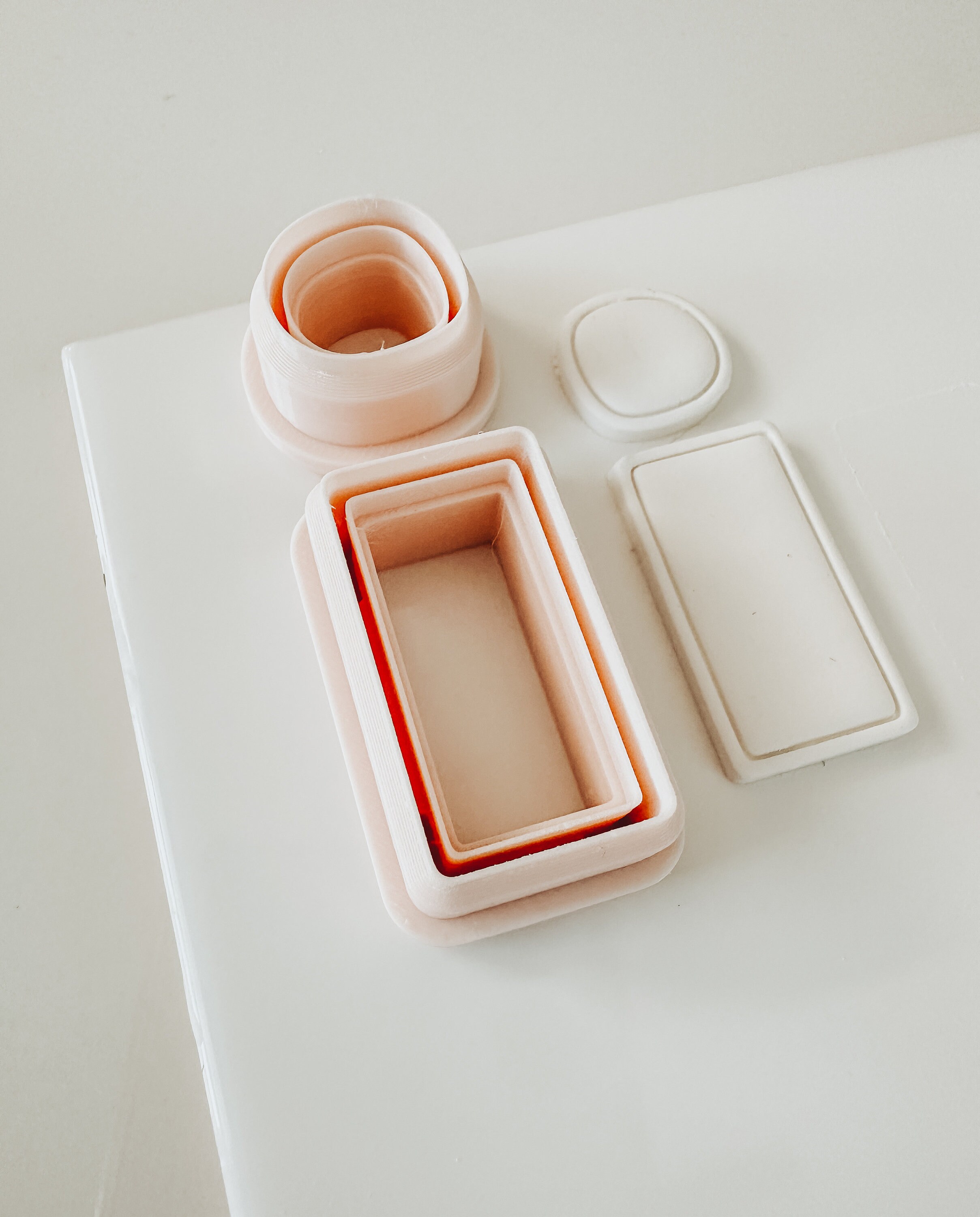 Emma Organic Bordered Rectangle Clay Earring Cutter, Polymer Clay ...
